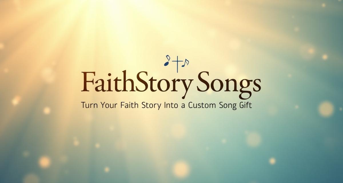 Custom Christian Song Gift | Personalized Worship Songs | FaithStory Songs
